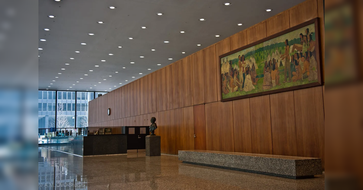 Carrying the Current: Lighting Restoration at Mies van der Rohe's U.S ...